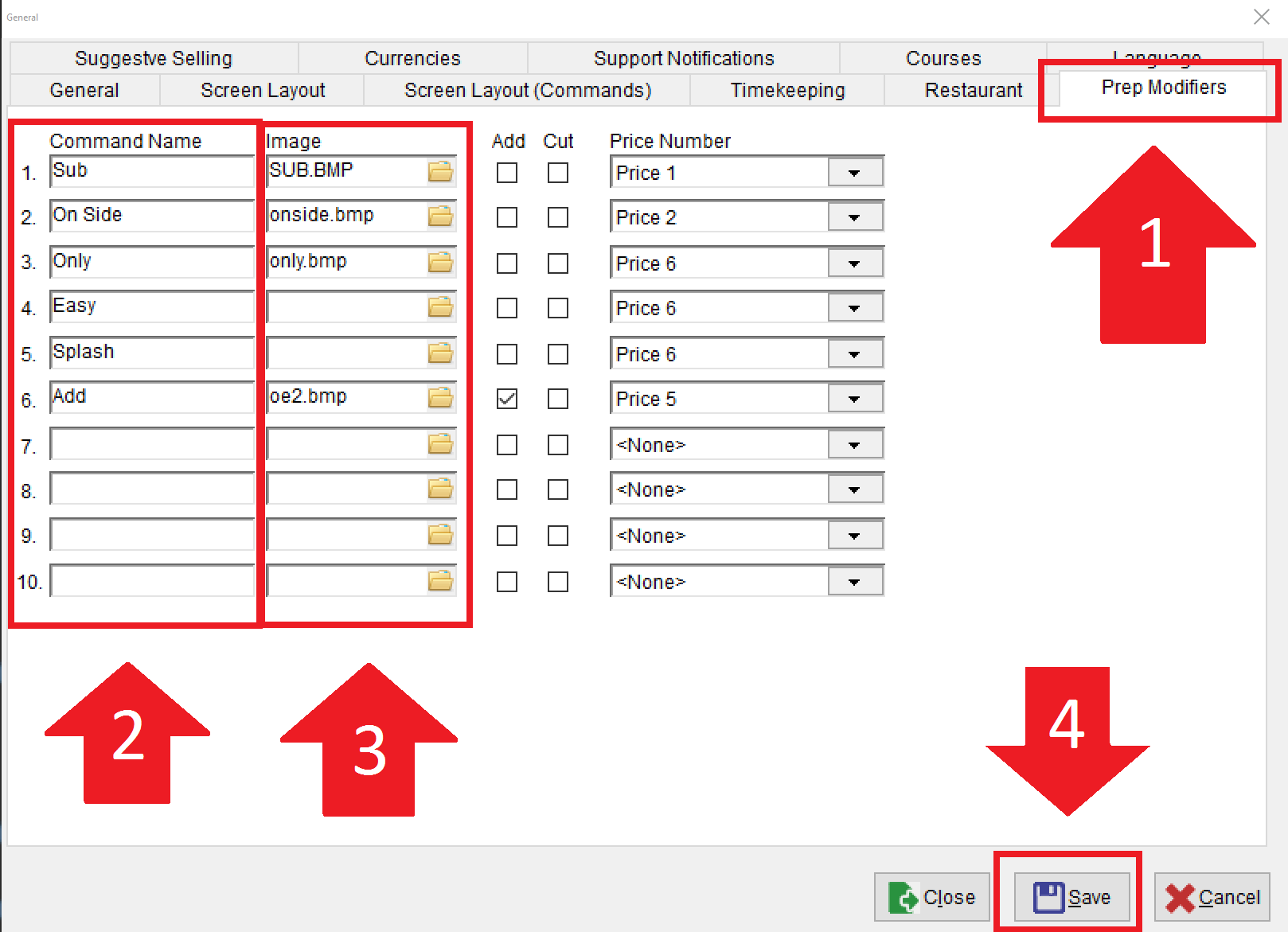 Creating and Applying a Prep Modifier